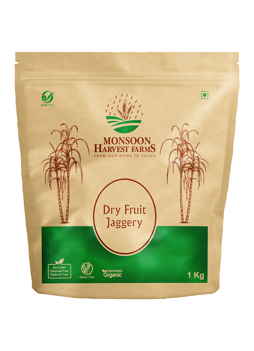 Dry Fruit Jaggery – Monsoon Harvest Farms